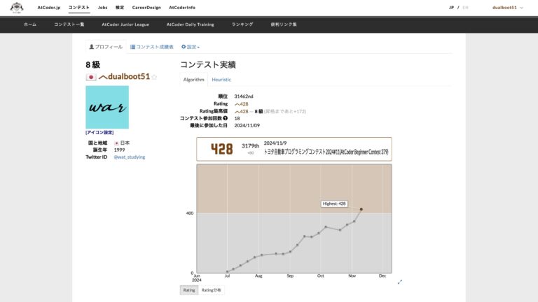 Atcoderで入茶するまでにやったこと3選